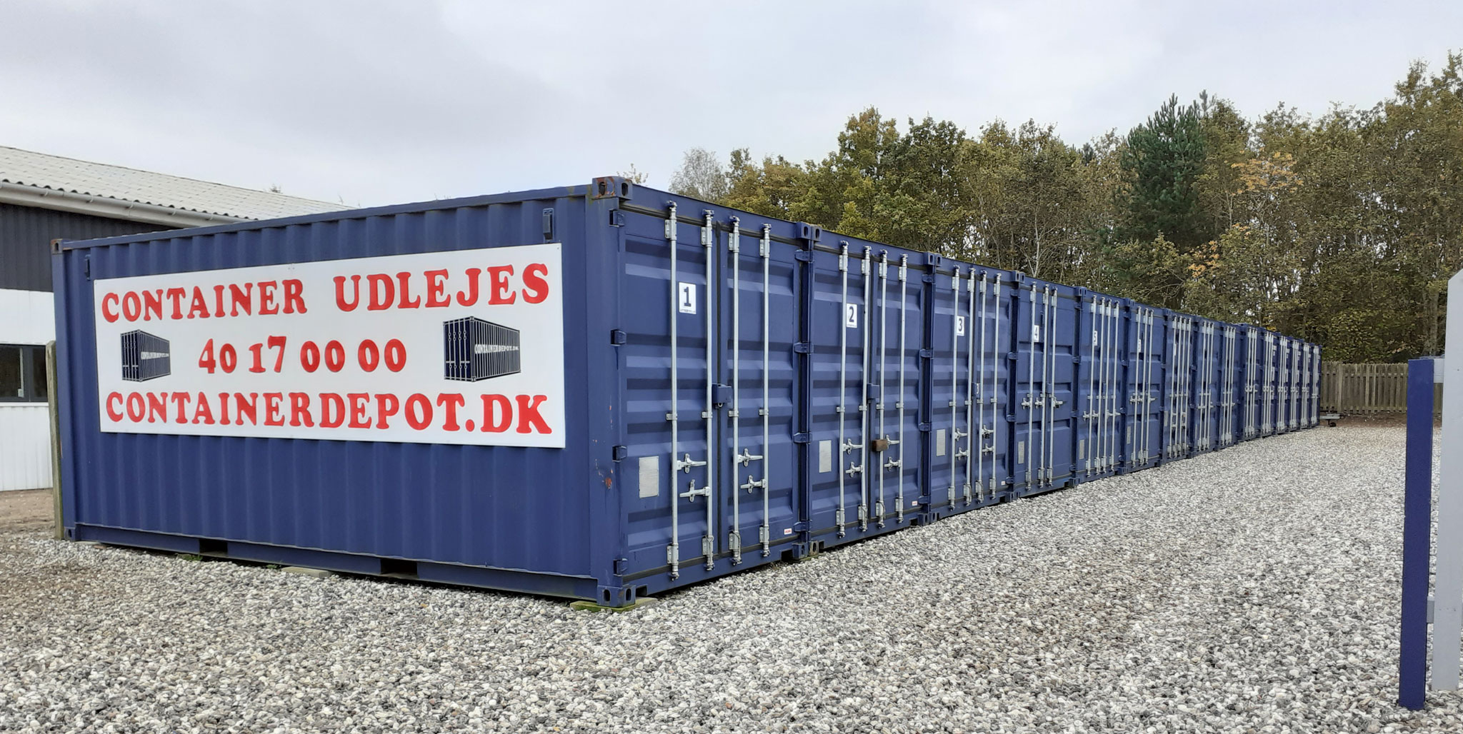 Container depot | Containerleje & depotrum til opbevaring